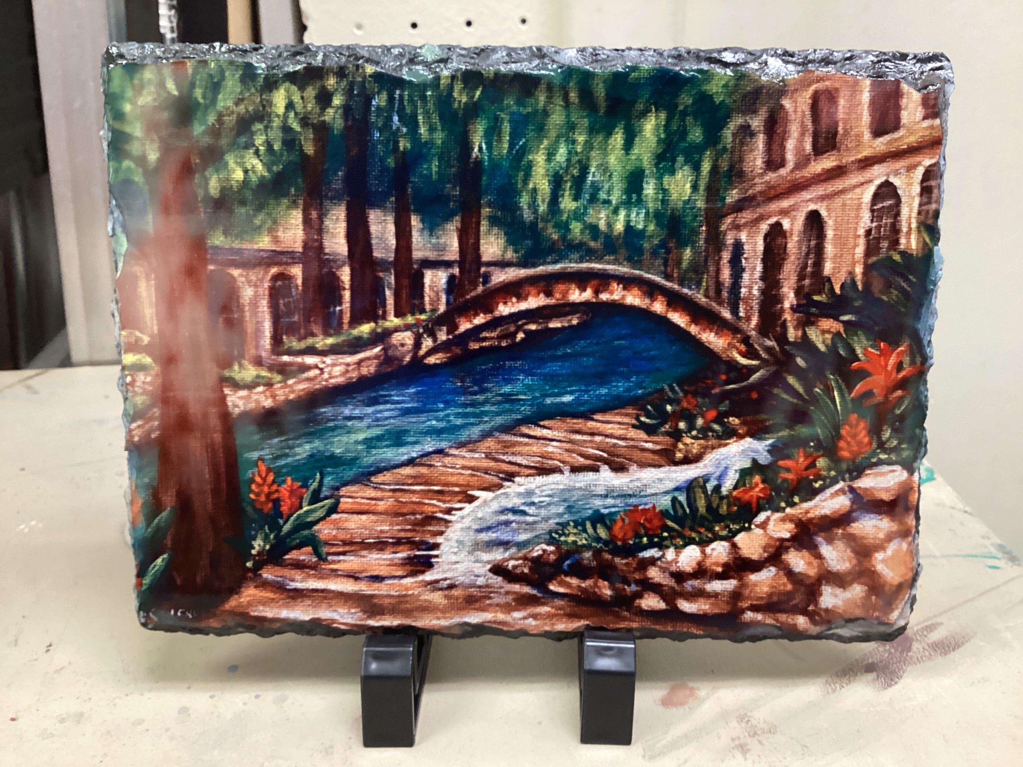 Riverwalk Day Slate – River Art Gallery
