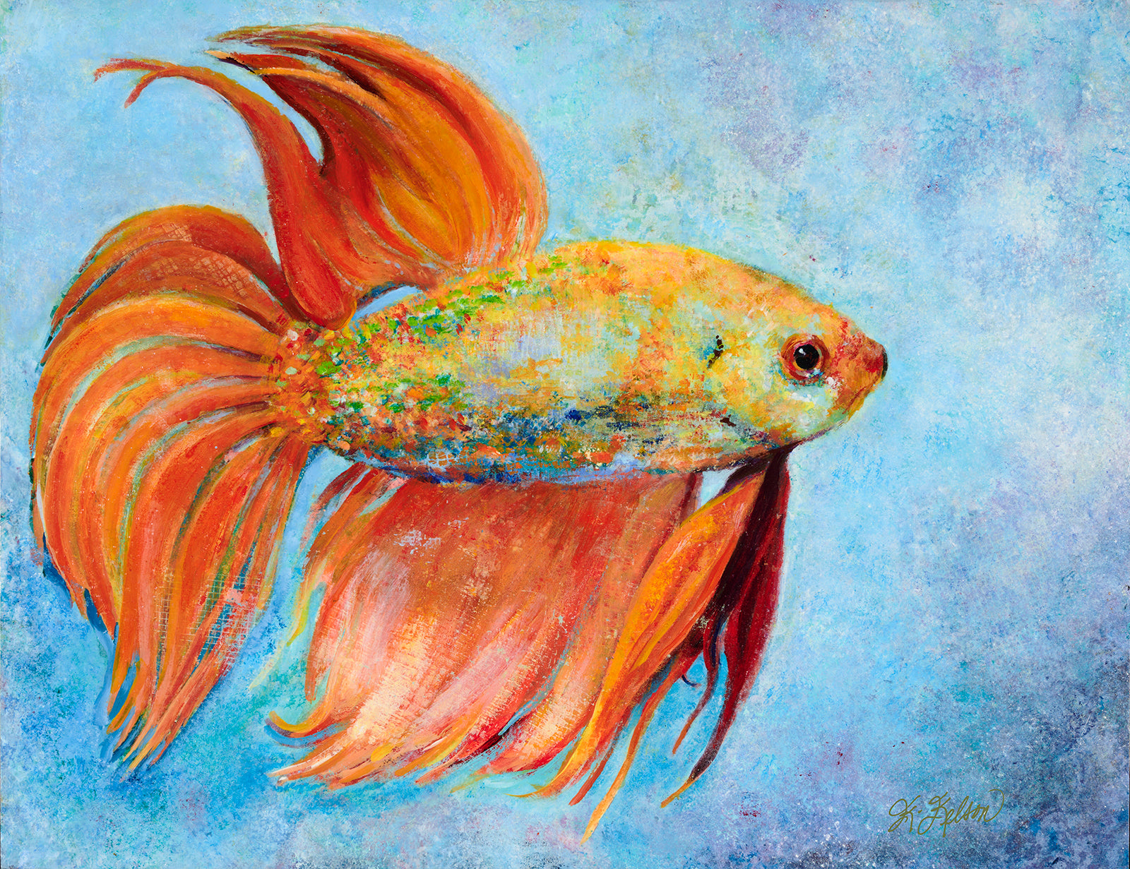 Fiesta Fish – River Art Gallery